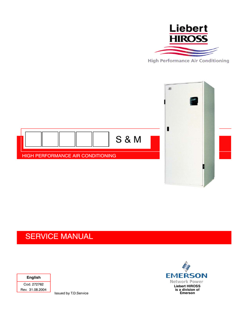 6414329 Clim Liebert | PDF | Pipe (Fluid Conveyance) | Humidity