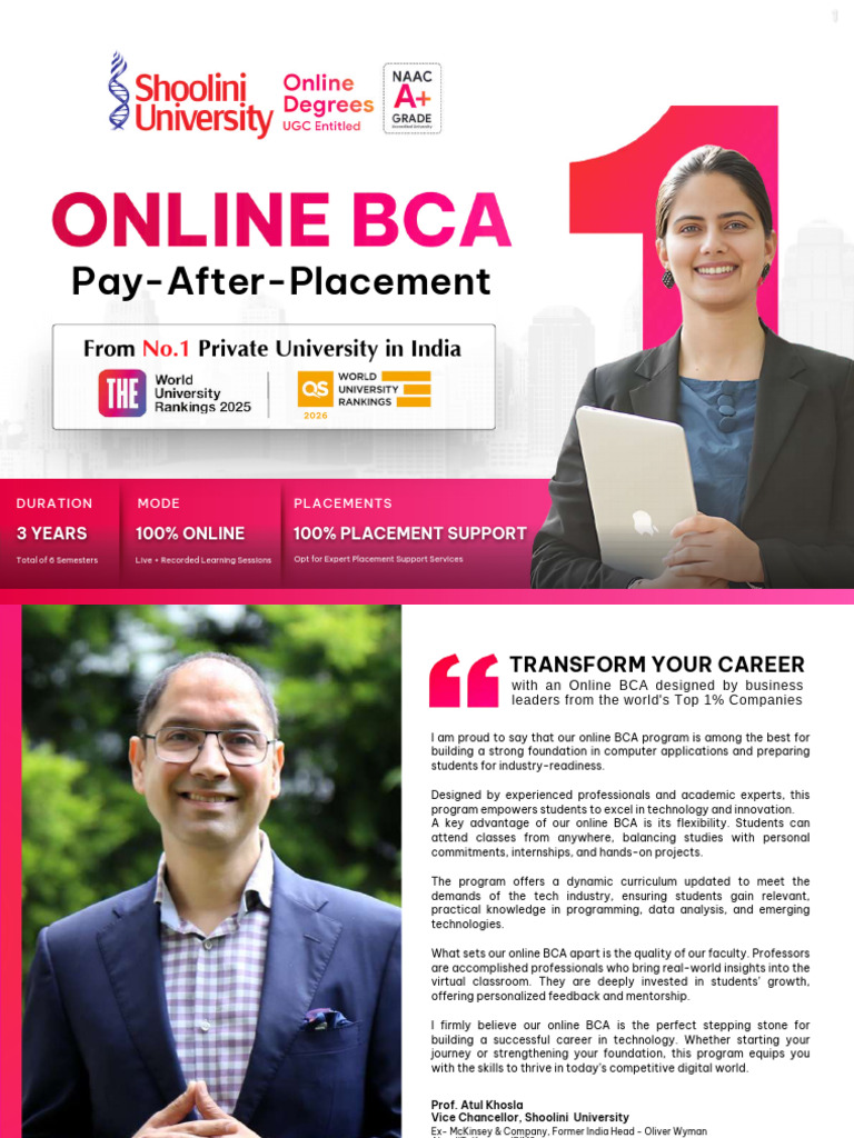Online BCA Brochure 2026 - 01.11.25.Pdf_compressed | PDF | Fee | Innovation