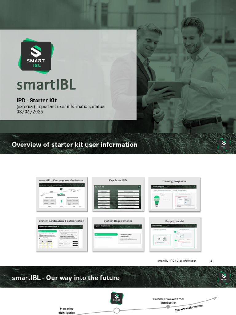 1.0 DTAG SmartIBL Starterkit IPD - Extern V5-En-GB (1) | PDF ...