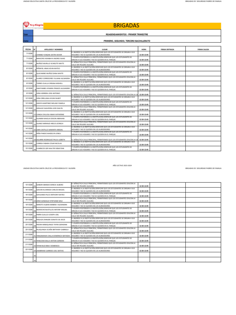 2.BRIGADAS_FORMATO_2_REAG_T1 | PDF