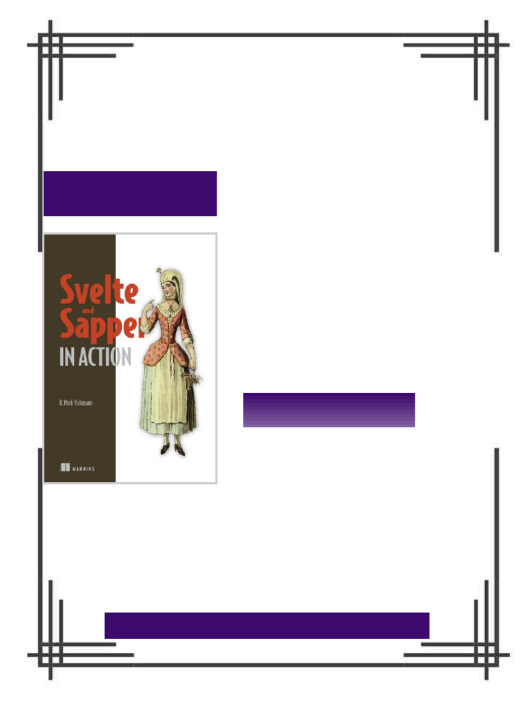 Svelte and Sapper in Action 1st Edition Mark Volkmann eBook browser ...