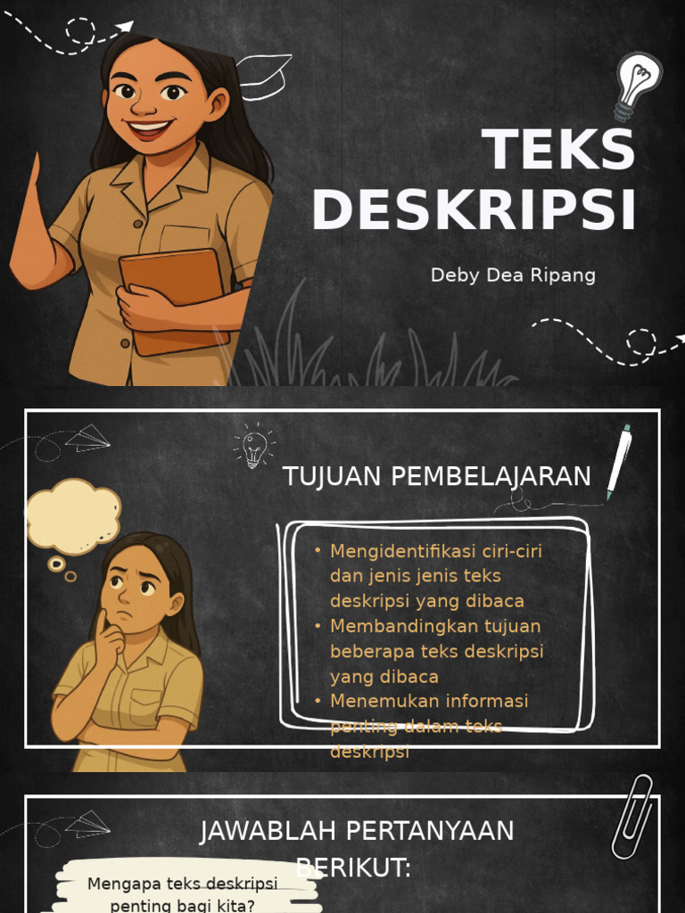 Teks Deskripsi Ega | PDF