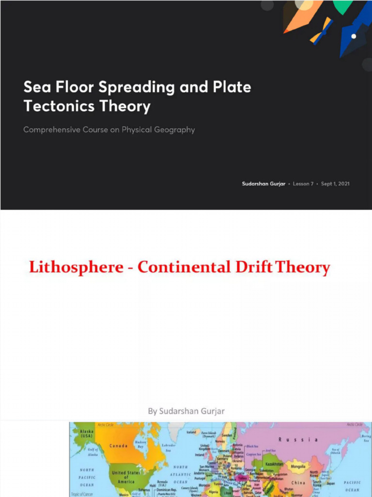 Lithosphere Continental Drift | PDF