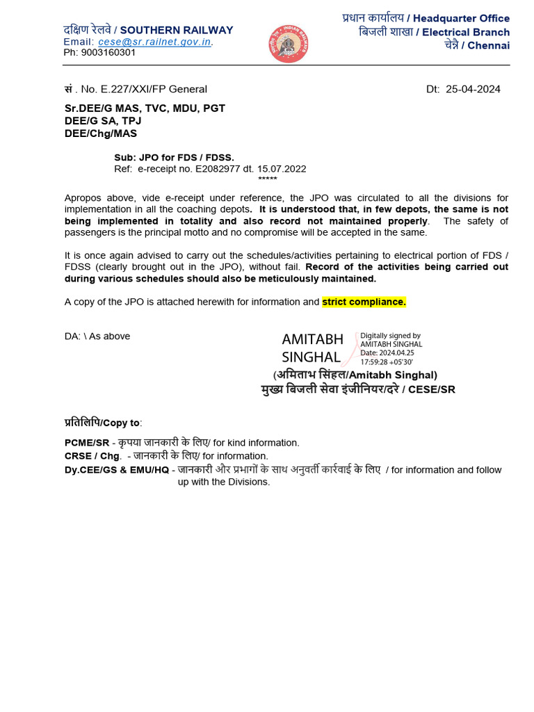 Letter Reg FDS JPO | PDF | Equipment