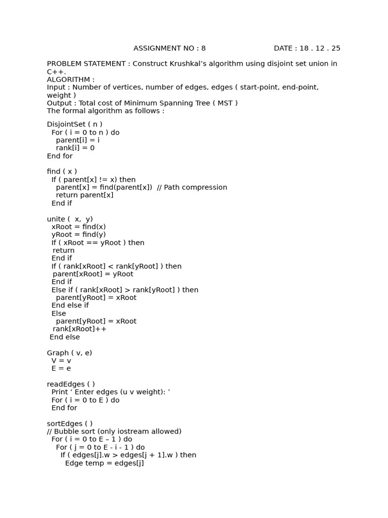8_F_K-BFS-DFS | PDF | Graph Theory | Computational Complexity Theory