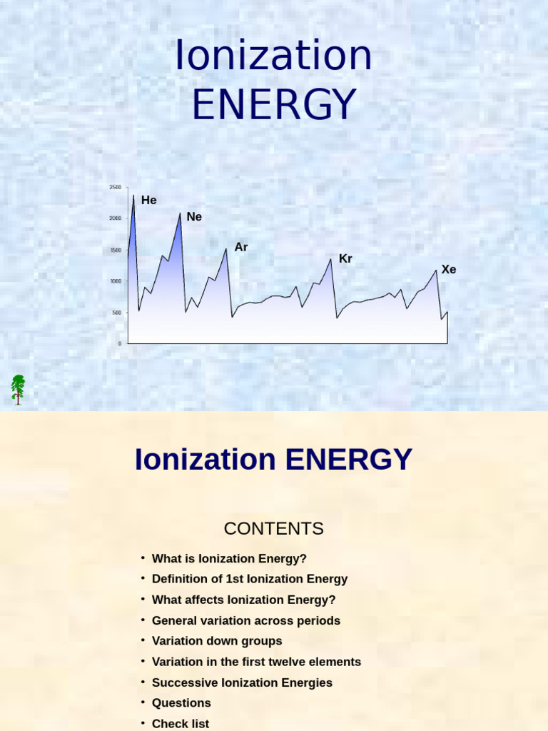 Lec 5 Ionization Energy (1) | PDF | Atoms | Atomic Nucleus