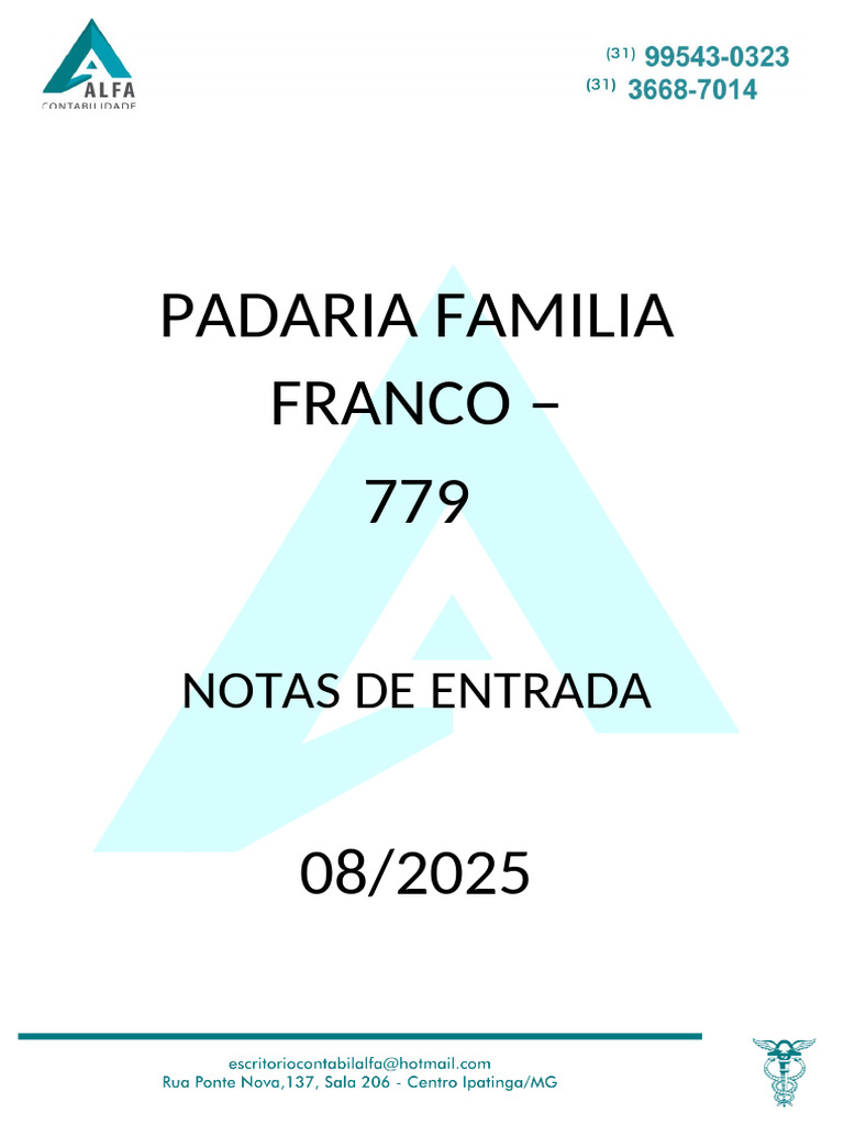 Capa de Entrada | PDF