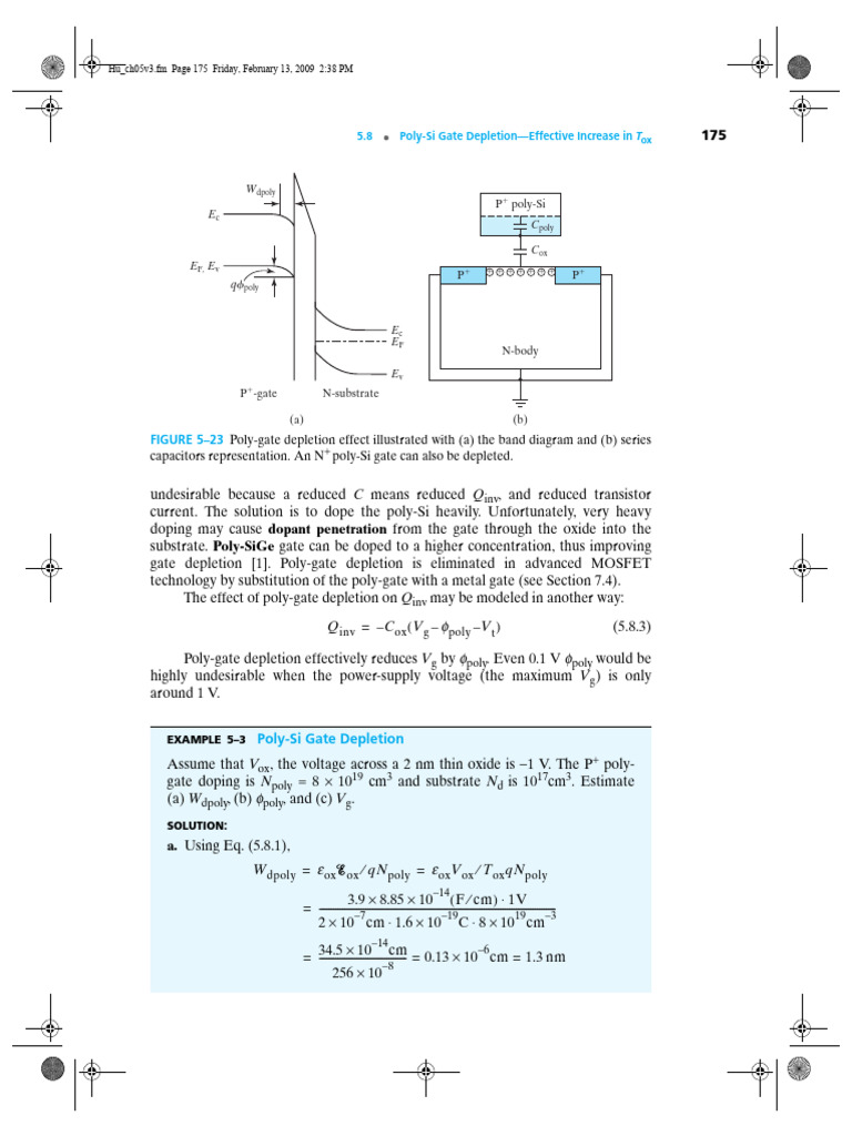 55555 Chenming Hu Ch5 1 | PDF | Charge Coupled Device | Mosfet