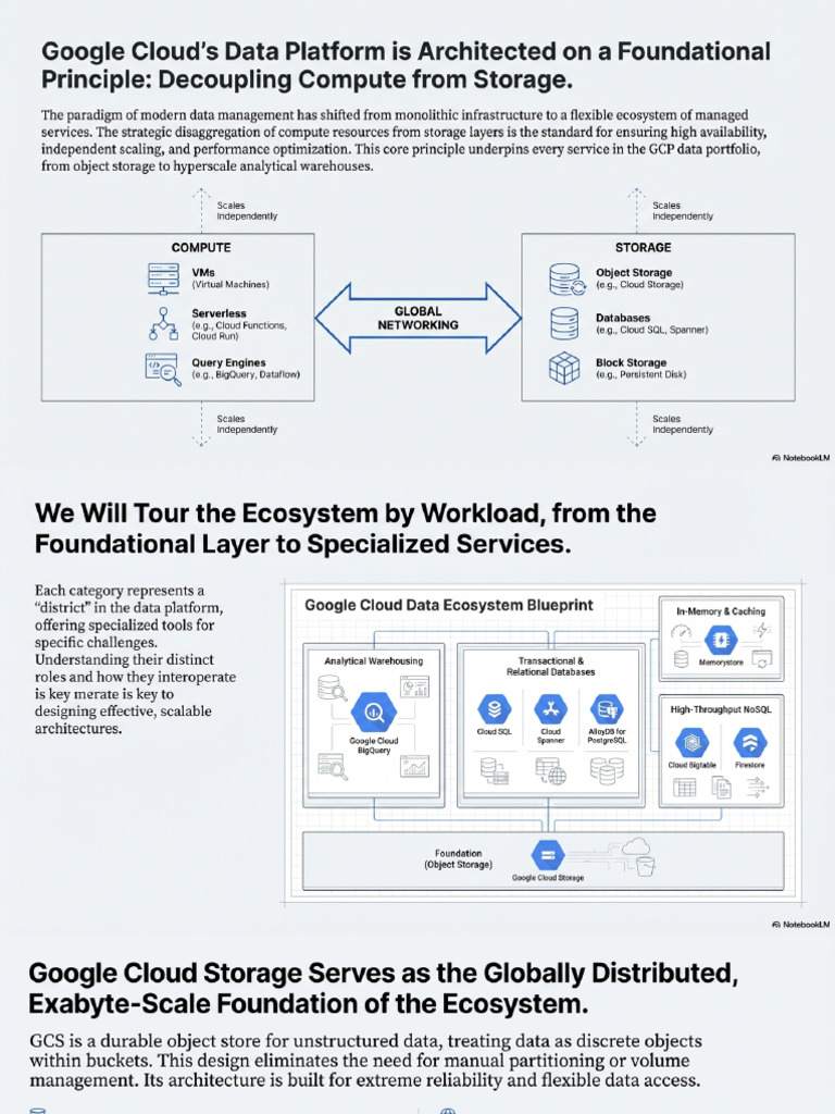 Google Cloud Data Ecosystem Decoupled | PDF