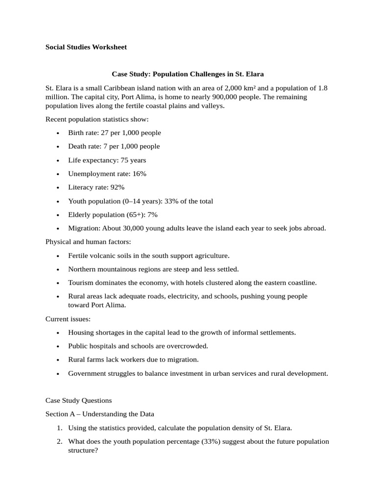 Social Studies Worksheet Oct 3, 2025 | PDF