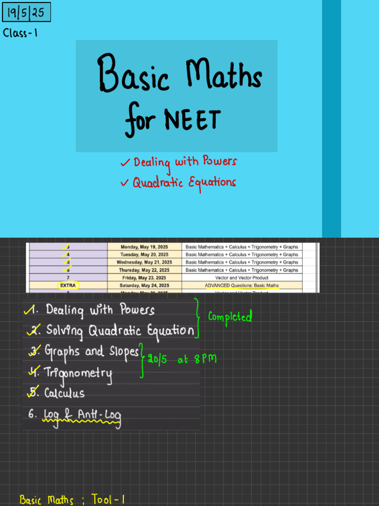 _BASIC_MATH_+_CAL_+_TRIGNO_+_GRAPH_NOTES_Extracted_by_@Sciencema | PDF ...