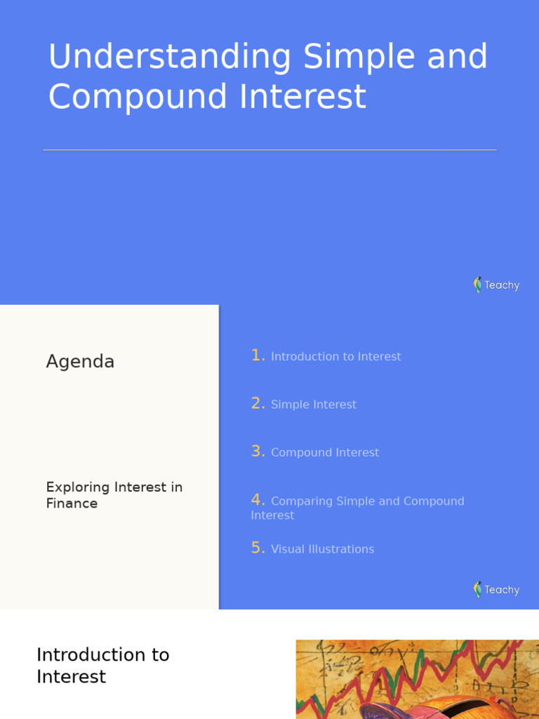 Simple vs Compound Interest Explained | PDF | Interest | Compound Interest