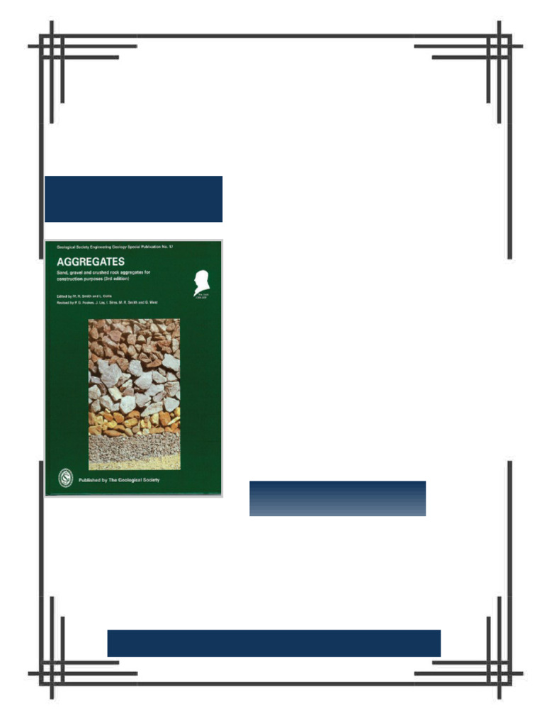 Aggregates Sand Gravel and Crushed Rock Aggregates for Construction ...