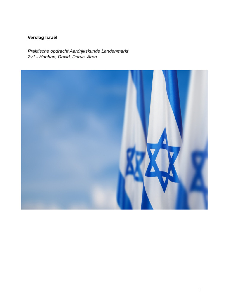 Israel General Information | PDF
