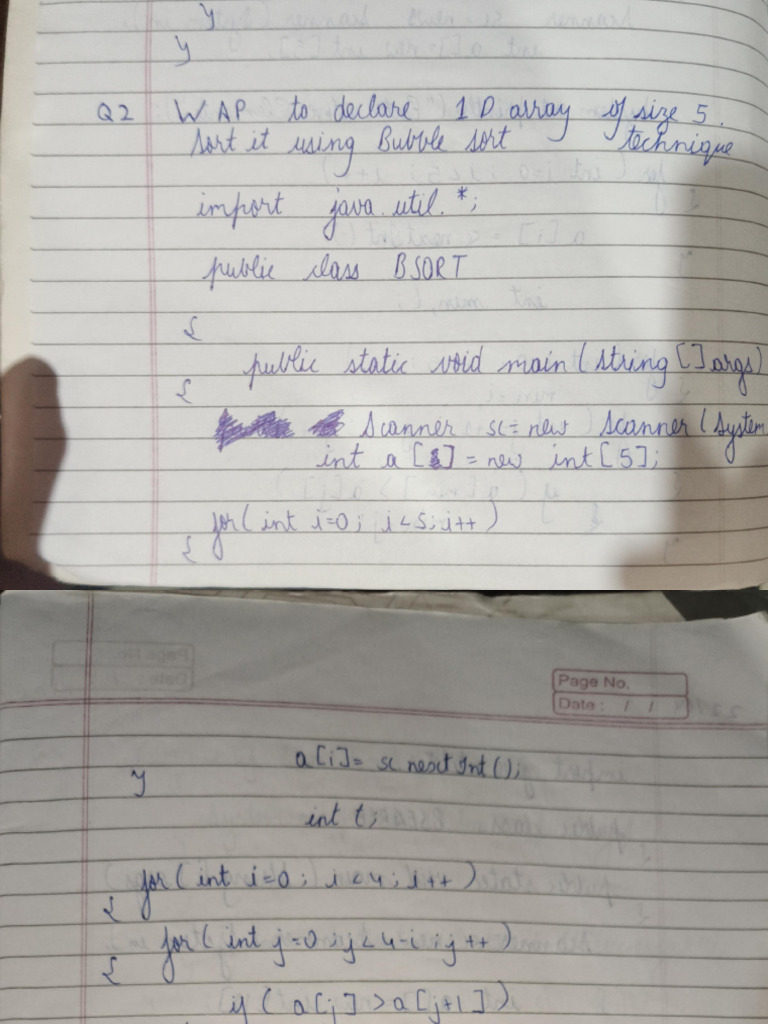 12.Bubble Sort | PDF