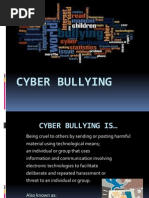 Glossary of Cyberbullying Terms | PDF