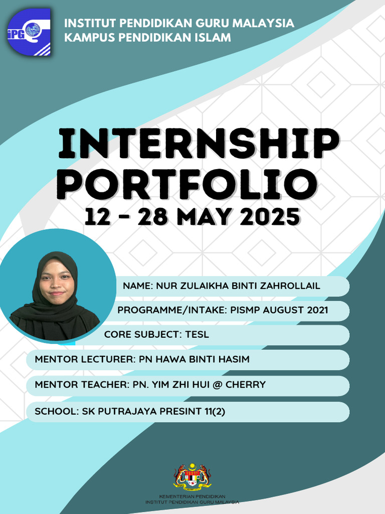 TESL Internship Portfolio 2025 | PDF