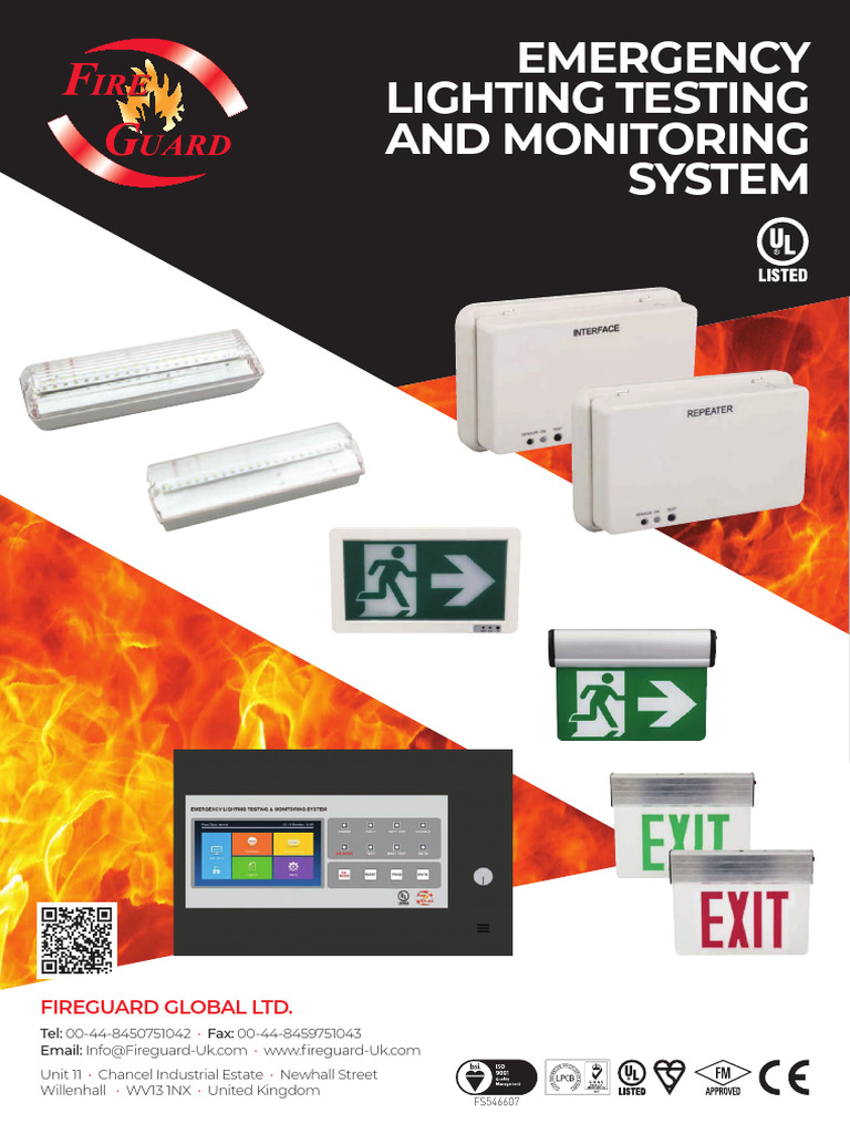 Emergency Lighting Testing System | PDF | Alternating Current ...