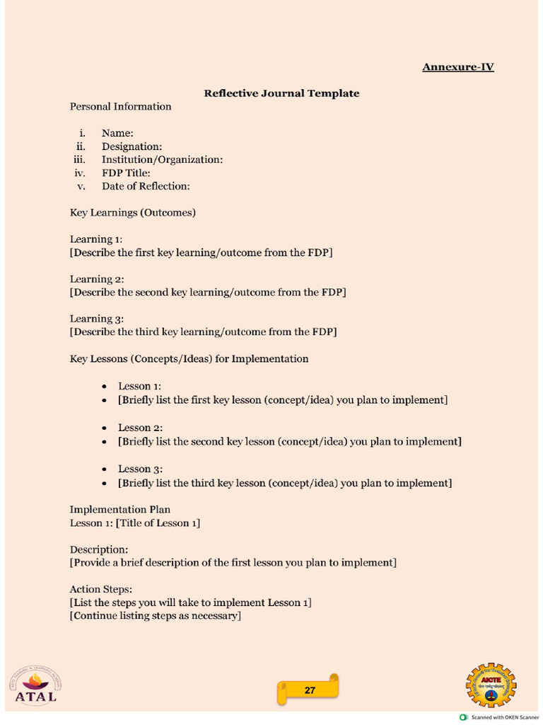ATAL Offline Scheme Document 2025-26 | PDF