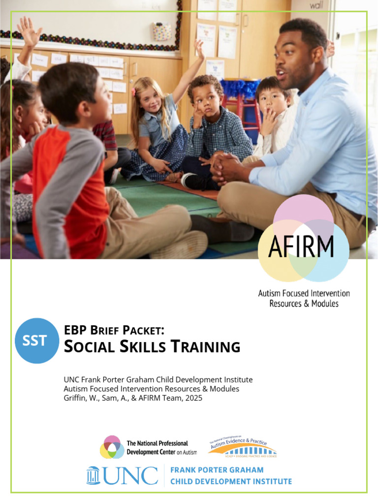 Social Skills Training Overview 2025 | PDF | Autism | Developmental ...