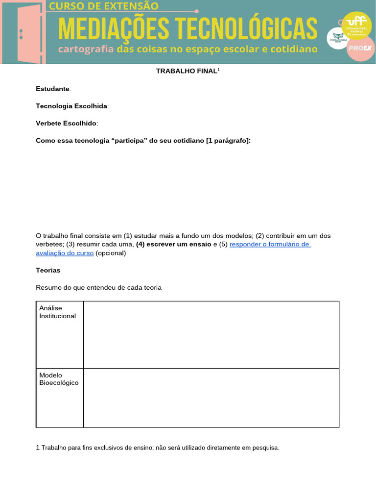 Trabalho Final | PDF