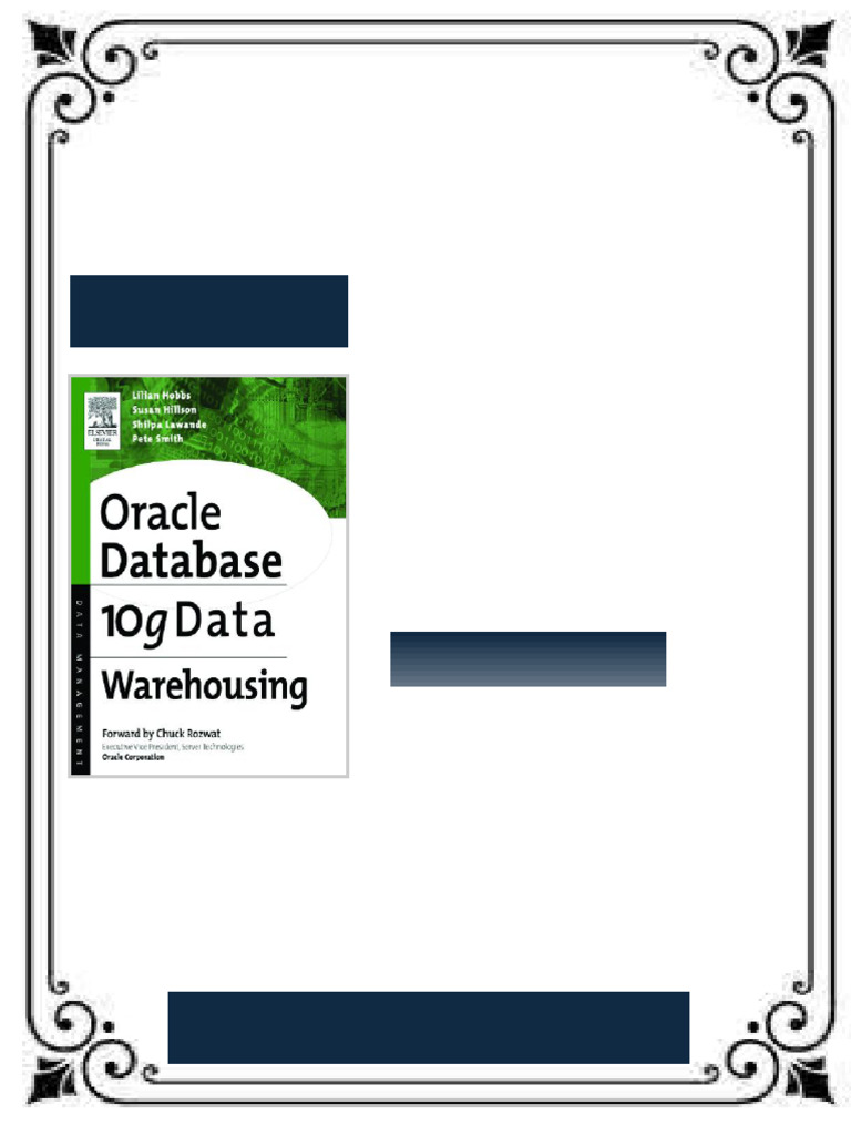 Oracle9iR2 Data Warehousing 1st Edition Lilian Hobbs ebook HD text ...