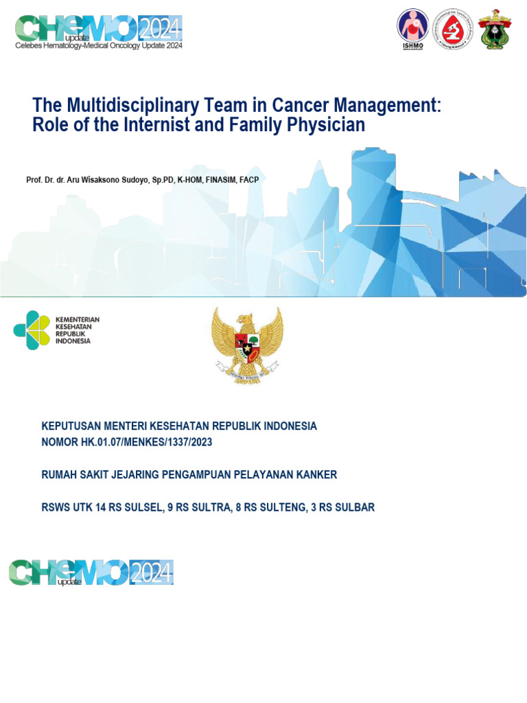 The Multidisciplinary Team in cancer | PDF | Internal Medicine | Health ...