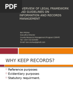Legal Framework for Records Management in Kenya | PDF | Records ...