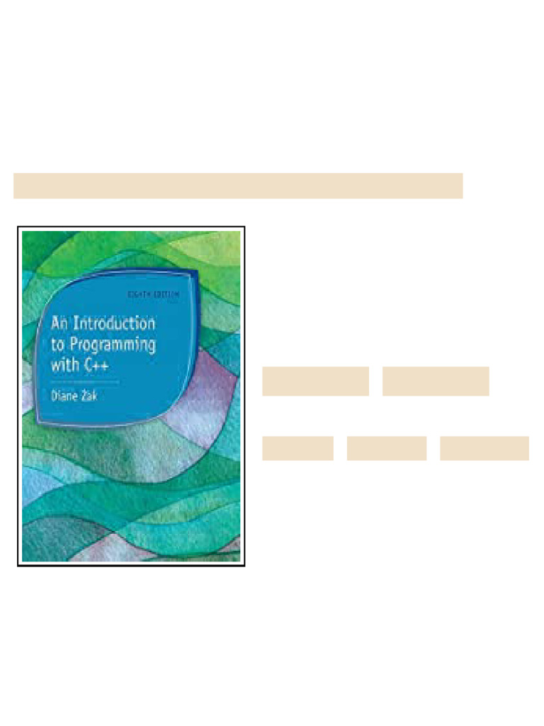 (Solution manual) Introduction to Programming with C 8th online pdf | PDF