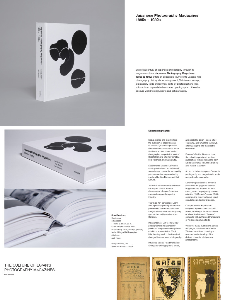Japanese Photography Magazines Overview | PDF