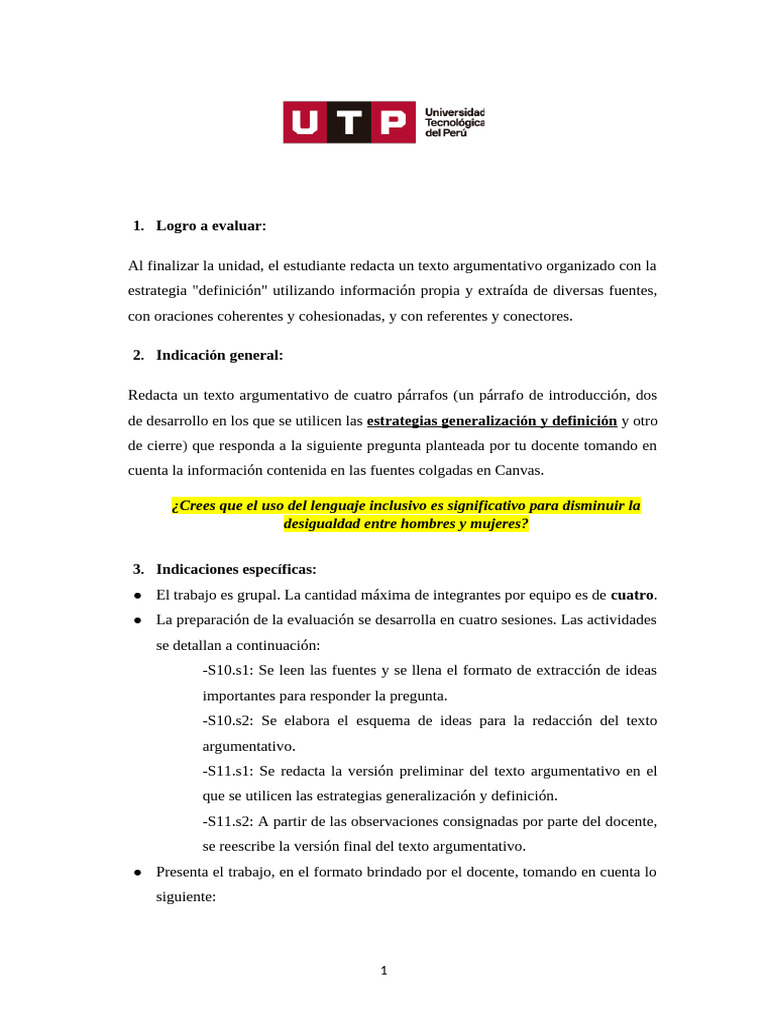 TAREA ACADÉMICA 2. Versión Final (Reescritura) (1) | PDF | Igualdad de género | Estudios de género