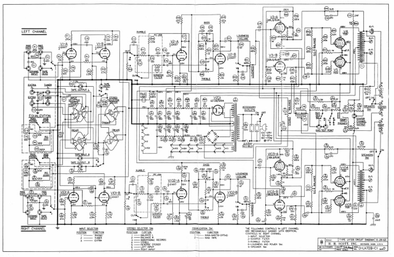 Scott LK 72B Schematic | PDF