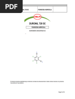Ficha Técnica del Fungicida Furtivo 250 SC | PDF | Pesticida | Agua