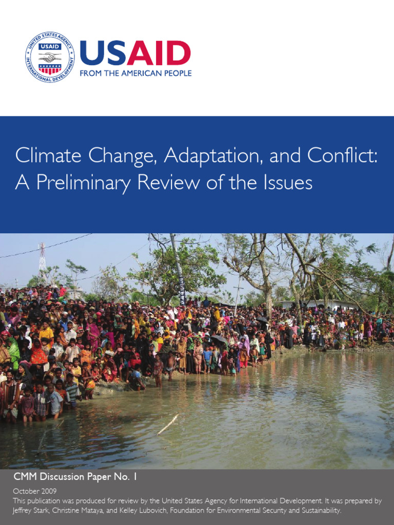Climate Change and Conflict Review | PDF | Climate Change | Natural ...