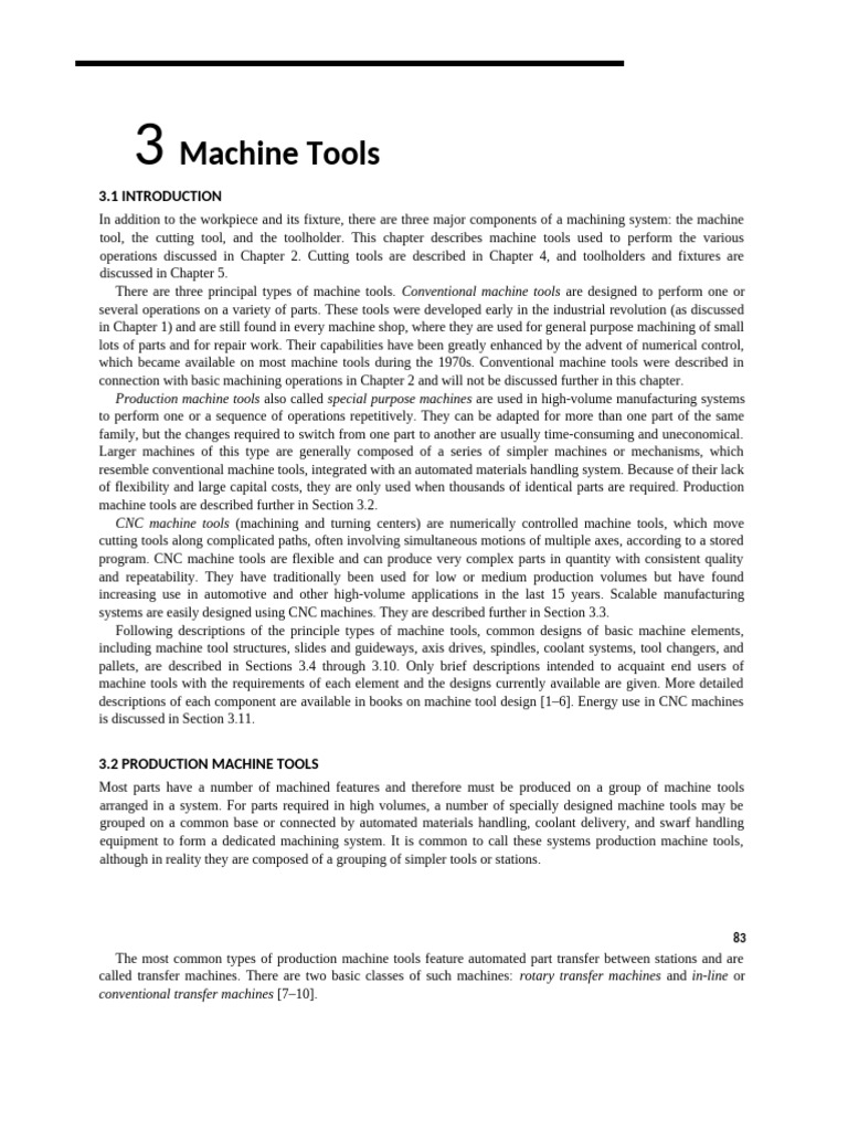 Types of Machine Tools Explained | PDF | Rotation | Machining