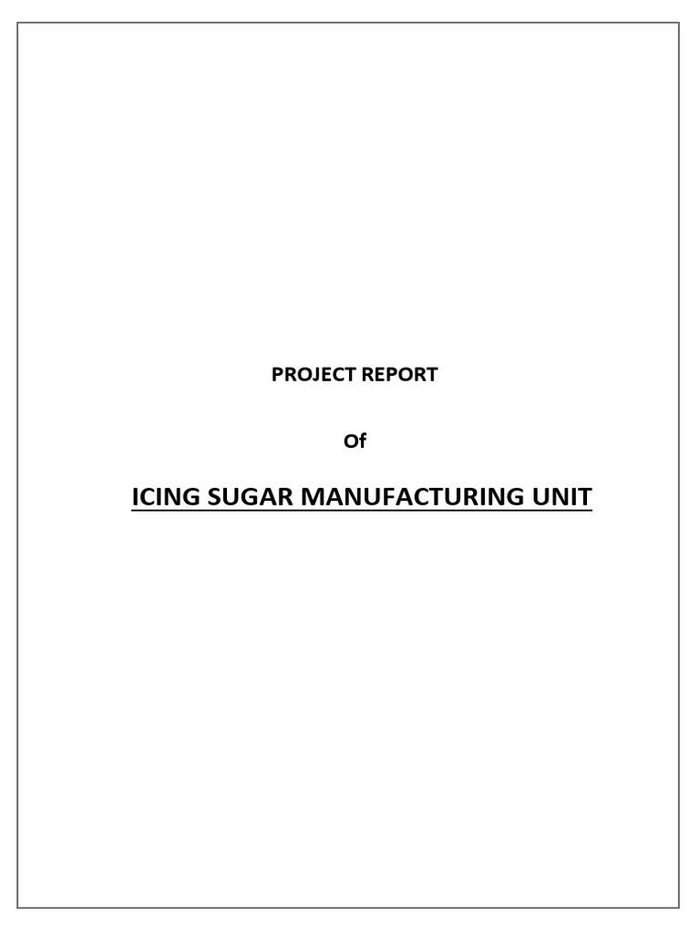 Icing Sugar | PDF | Business Economics | Financial Accounting