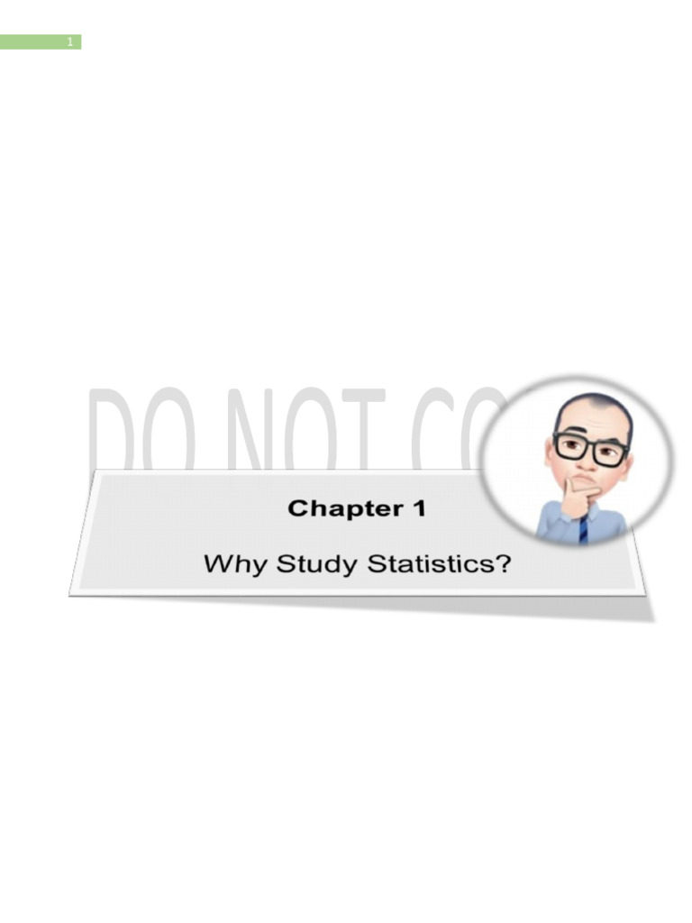 Statistics Chapter 1 | PDF | Statistics | Statistical Inference