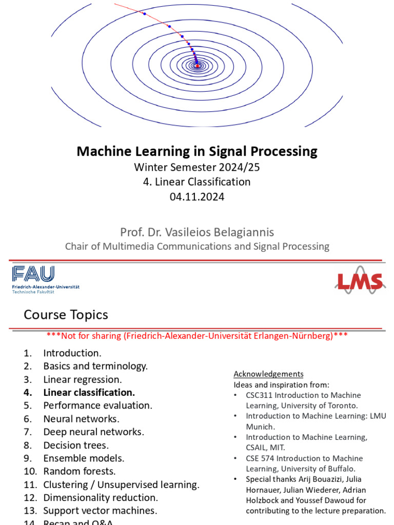 4.MLISP_Classification | PDF | Statistical Classification | Machine Learning