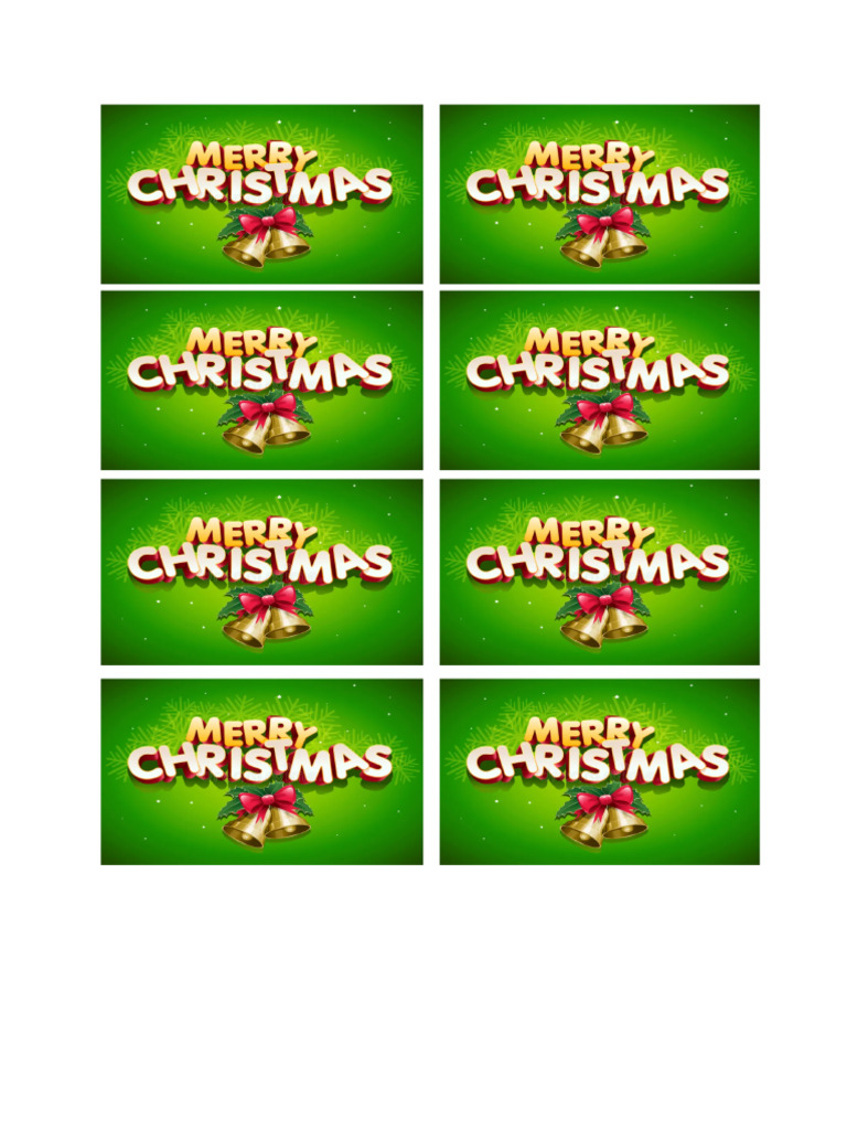 Happy Xmas For Print | PDF