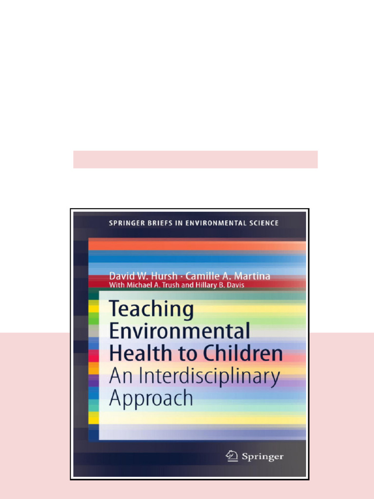 Teaching Environmental Health To Children An Interdisciplinary Approach 1st Edition David W ...
