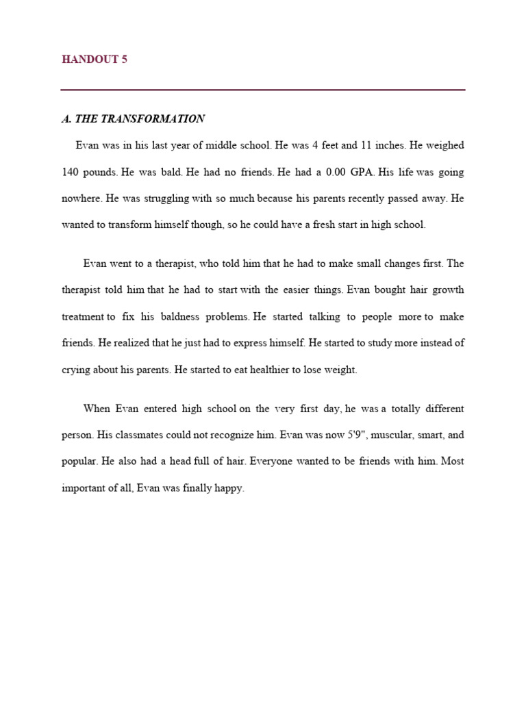 HANDOUT 5 | PDF