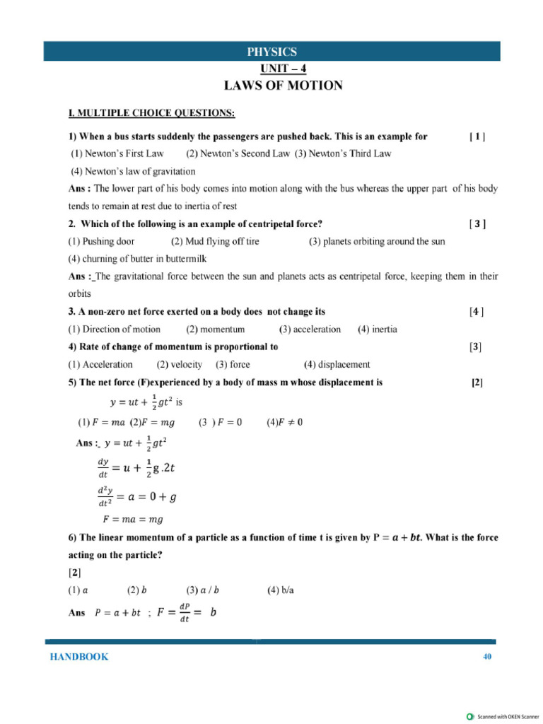 Physics Hand Book Final (11.06.2025) | PDF