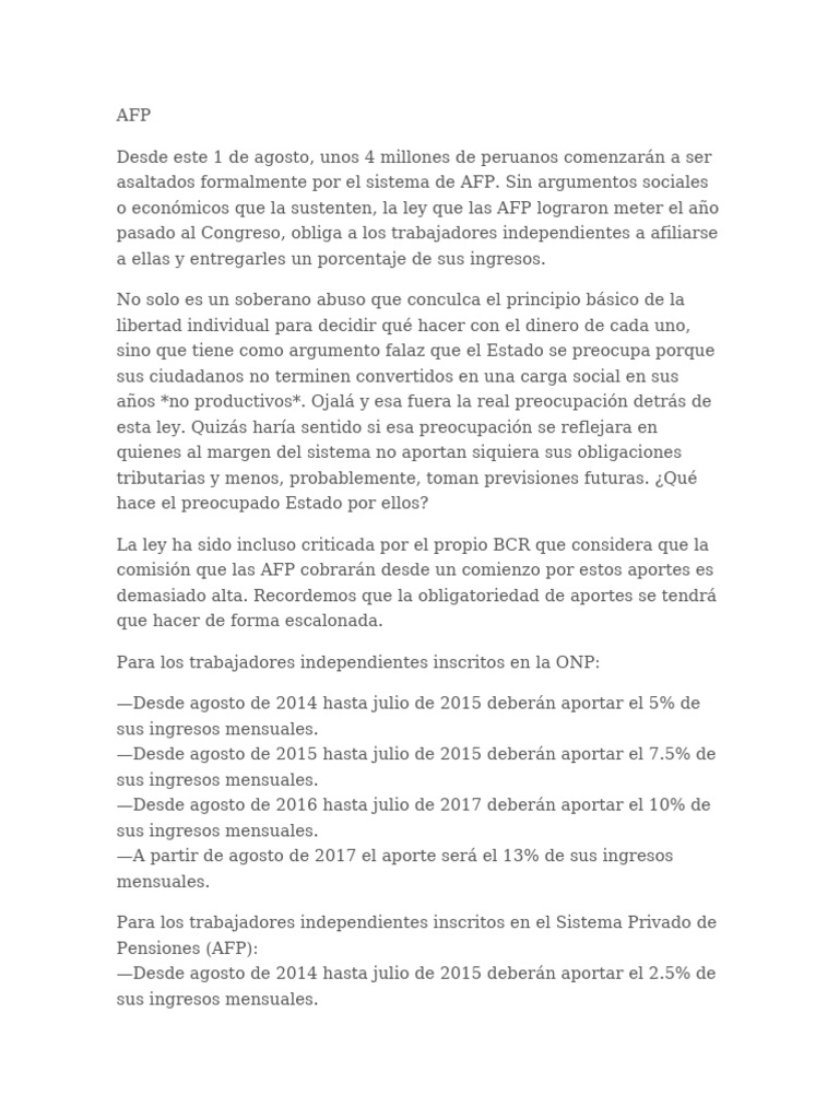 Afp | PDF