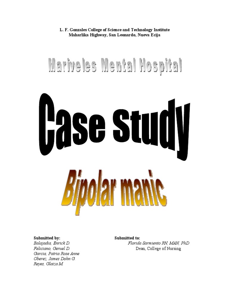 Case Study Bipolar | PDF | Bipolar Disorder | Mania