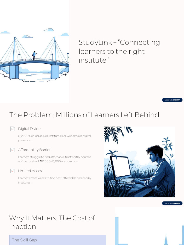 StudyLink-Connecting-learners-to-the-right-institute (1) | PDF | Economies