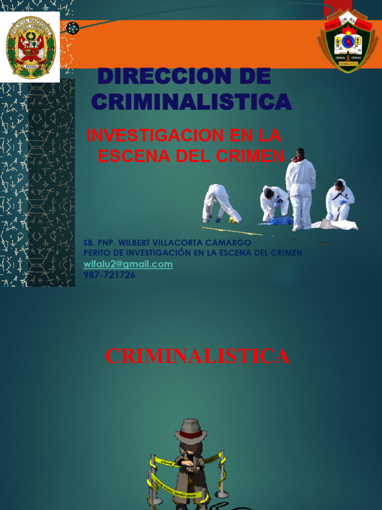 Escena de Crimen Cusco Polcar (2) | PDF | Ciencia forense