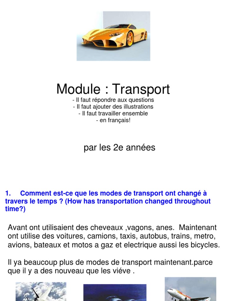 Module: Transport | PDF