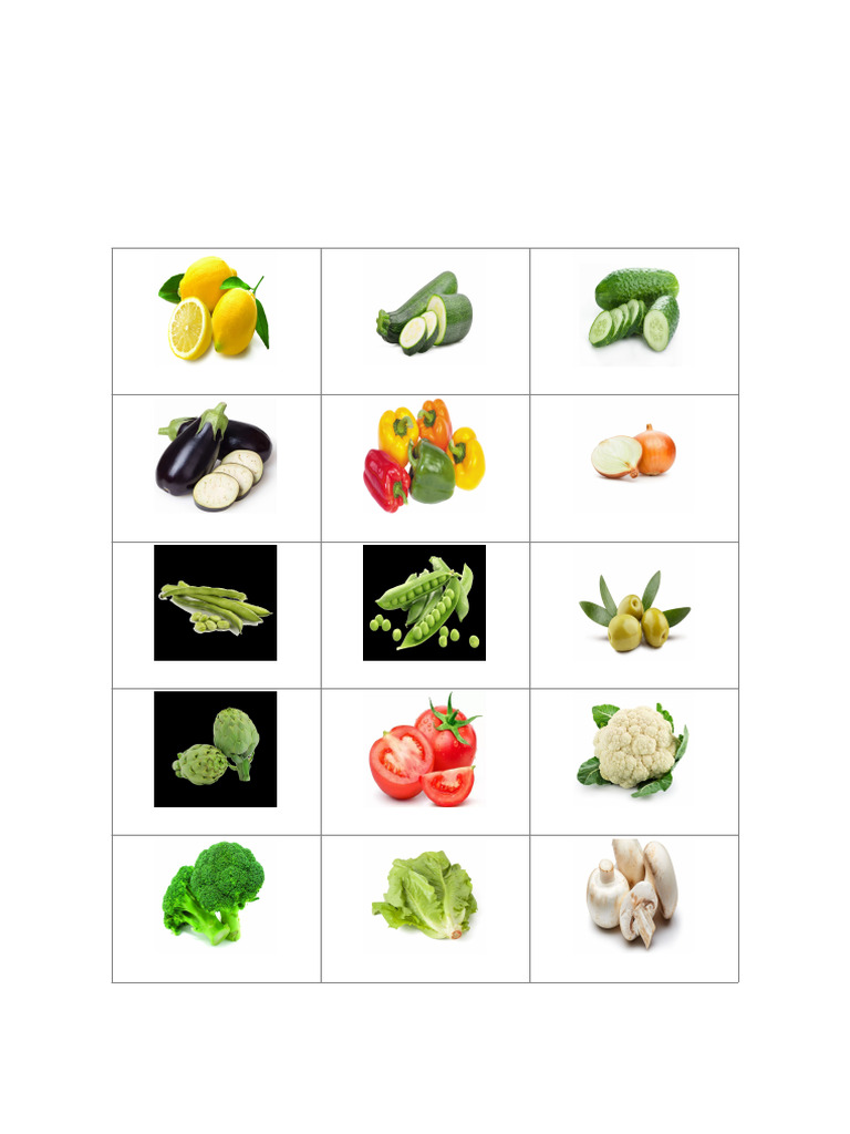 Food Matching Worksheet NoTitle - Copia | PDF