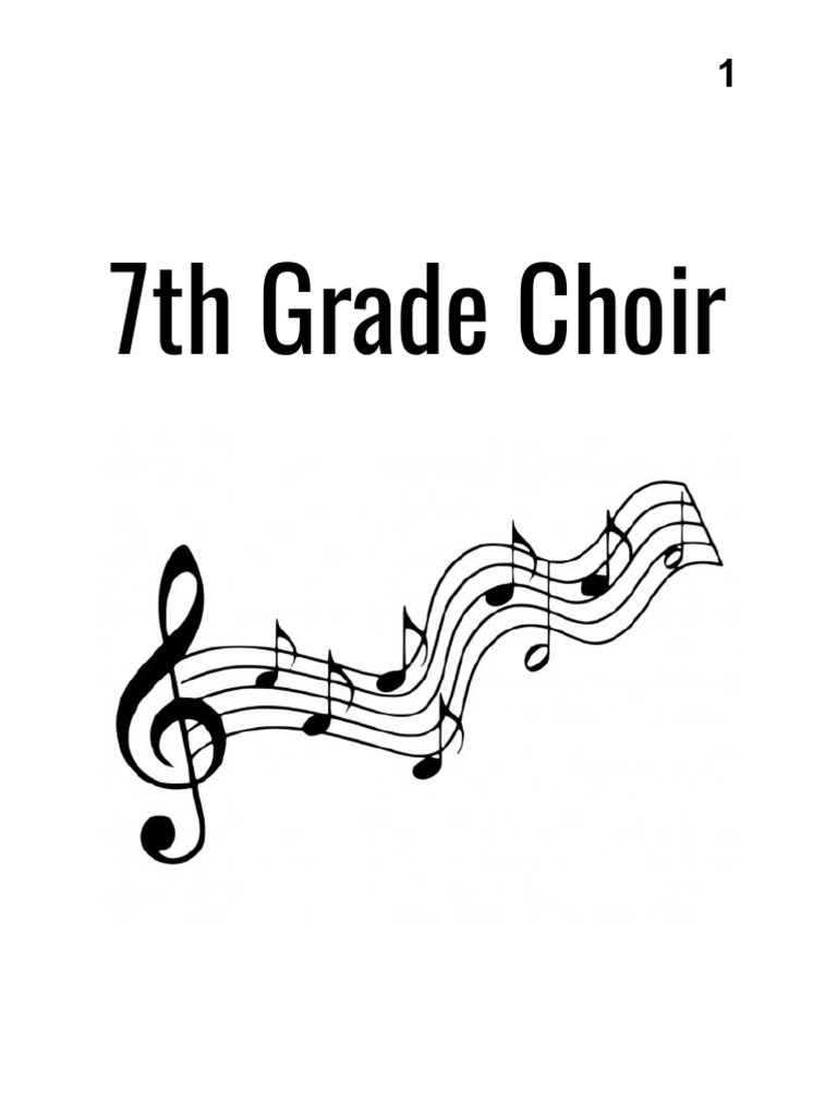 7th Grade Choir Warmups and Drills | PDF