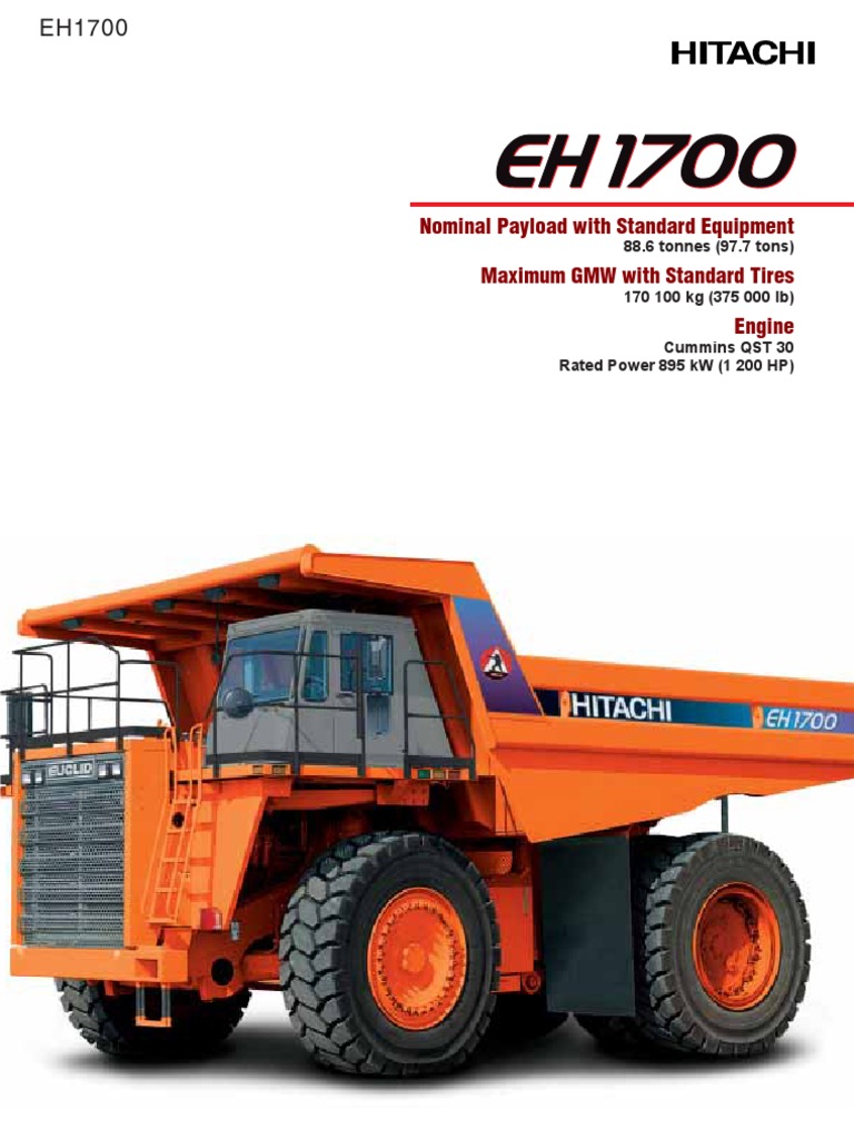 Hitachi EH1700 | Suspension (Vehicle) | Automatic Transmission